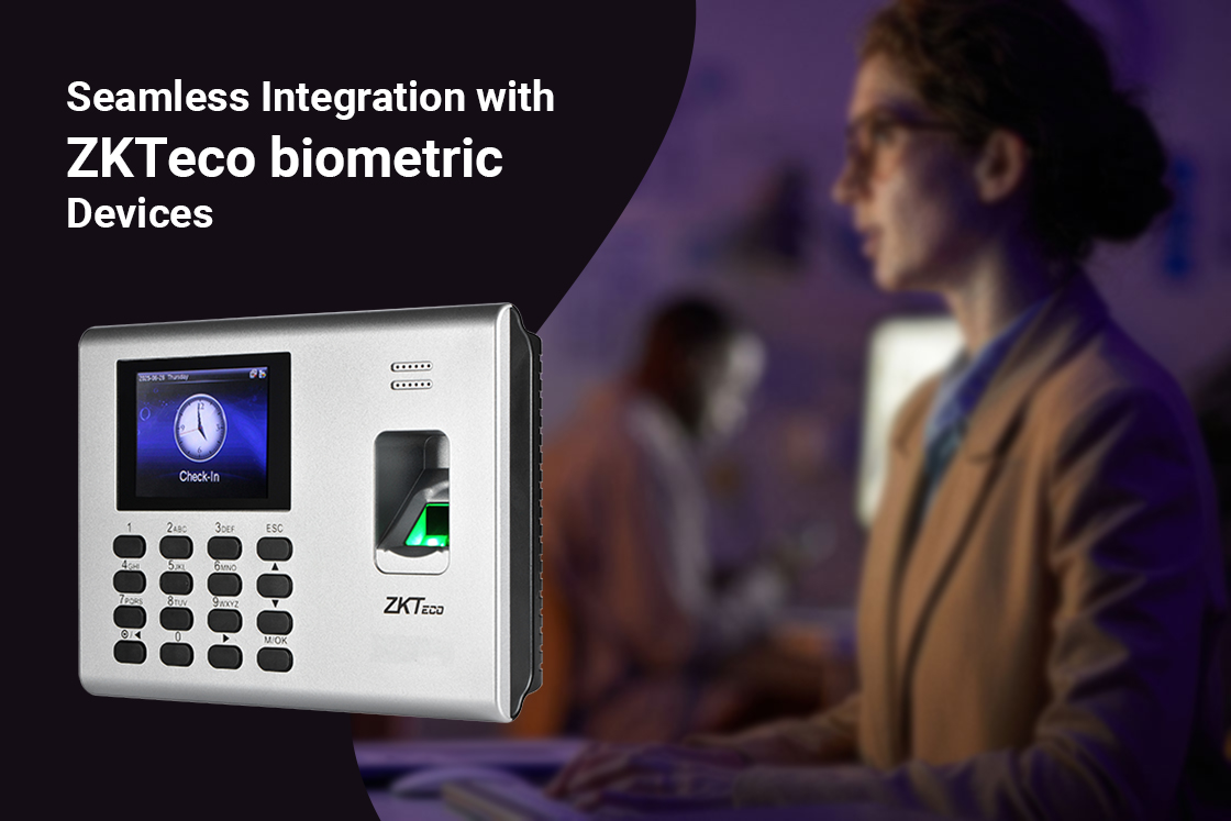 Seamlessly Integrates with ZKTeco Biometric Fingerprint Devices ...